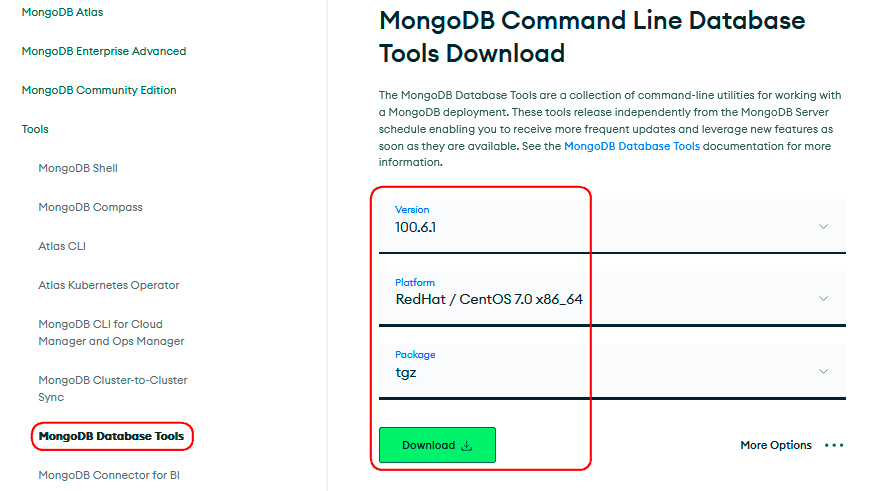 centos离线安装mongodb-database-tools方法详解 - 路饭网